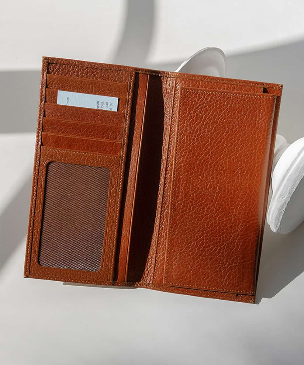 کیف چرم پالتویی مردانه با کیفیت و شیک| چرم نفیس